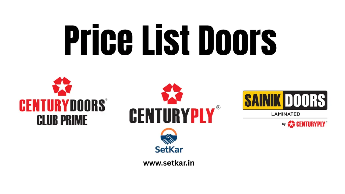 Century Flush Doors Price List 2025 – Latest Update